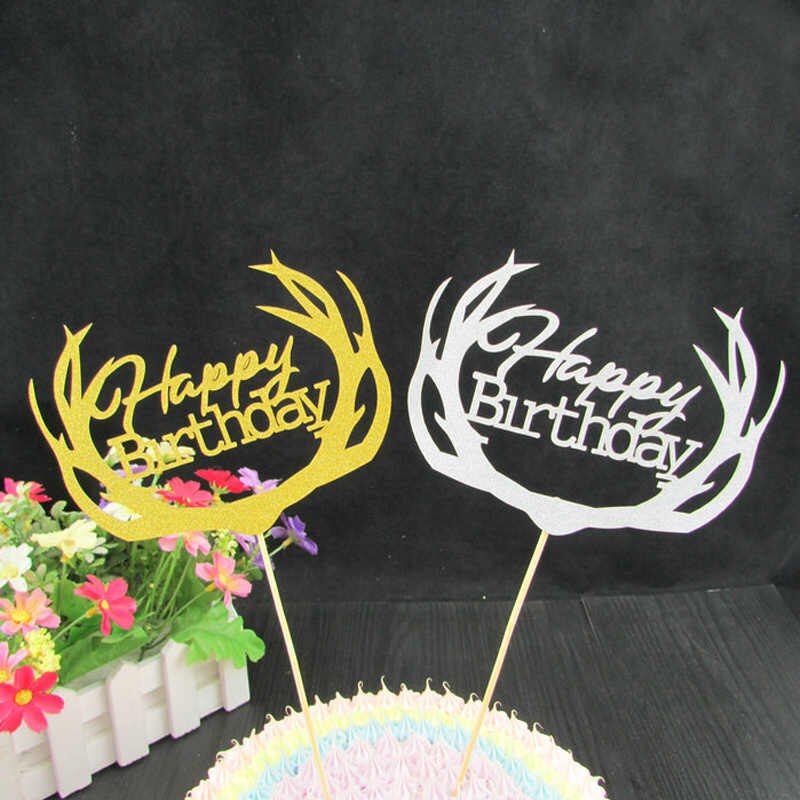 Happy Birthday topper - Quality Baking & Cake Decorating Accessories