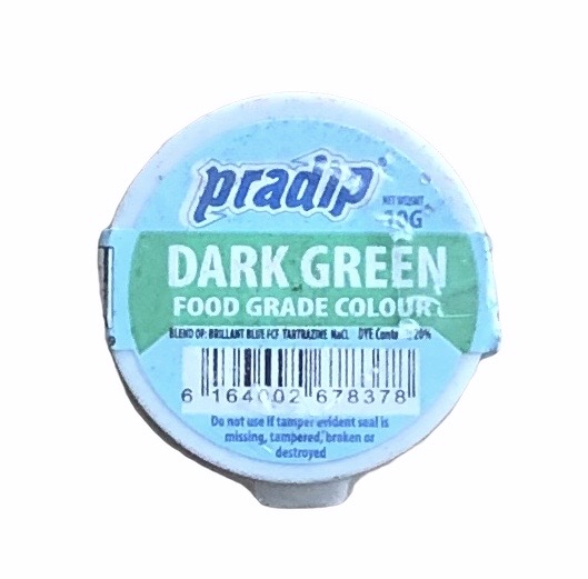 Pradip Dark Green Food Colour 10 Grams - Quality Baking & Cake ...
