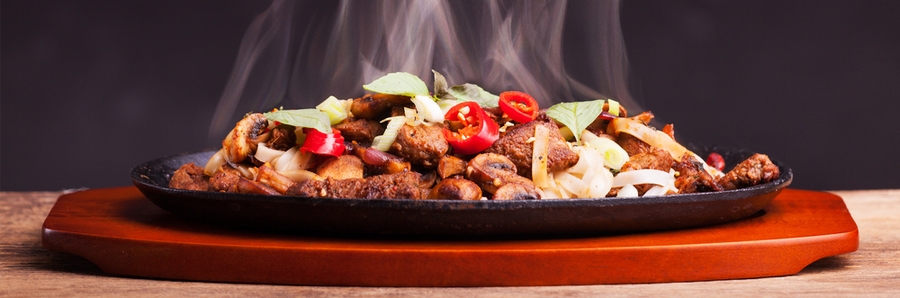 Sizzler Platter with wooden base - Quality Baking & Cake Decorating ...