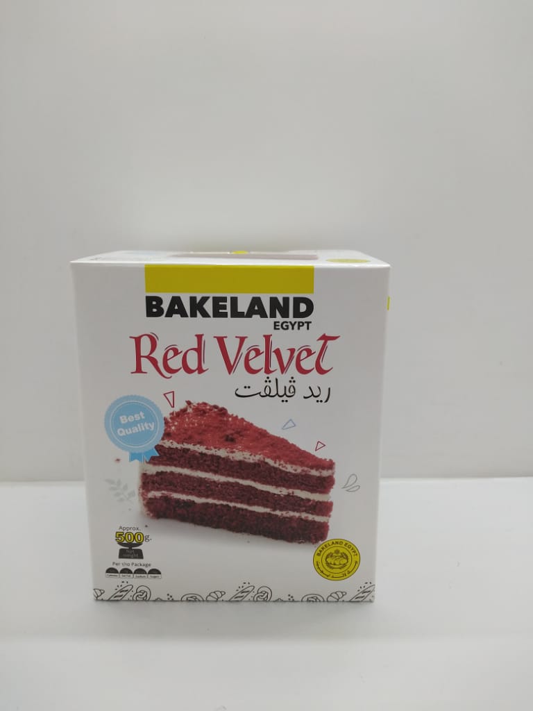 Bakeland Red Velvet Cake Mix 500g - Quality Baking & Cake Decorating ...