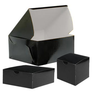 Black Cake Boxes - Quality Baking & Cake Decorating Accessories
