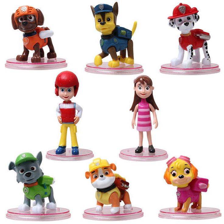 Paw Patrol Figurine Topper Set - Quality Baking & Cake Decorating ...