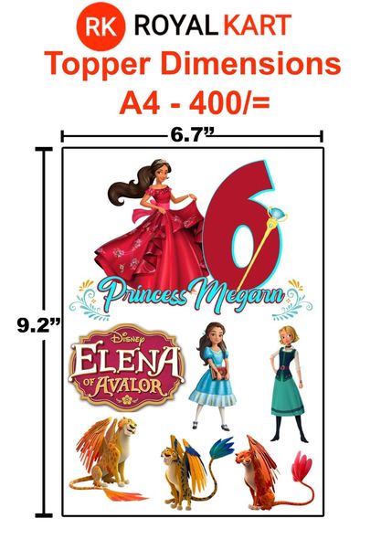 Customized Cardstock Cake toppers - Quality Baking & Cake Decorating ...