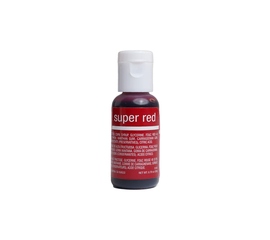 Chefmaster Super Red 21 ml - Quality Baking & Cake Decorating Accessories